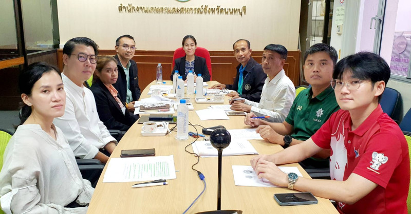 ข่าวกิจกรรม - ประชุมคณะกรรมการขับเคลื่อนงานด้านการเกษตรจังหวัดนนทบุรี ...